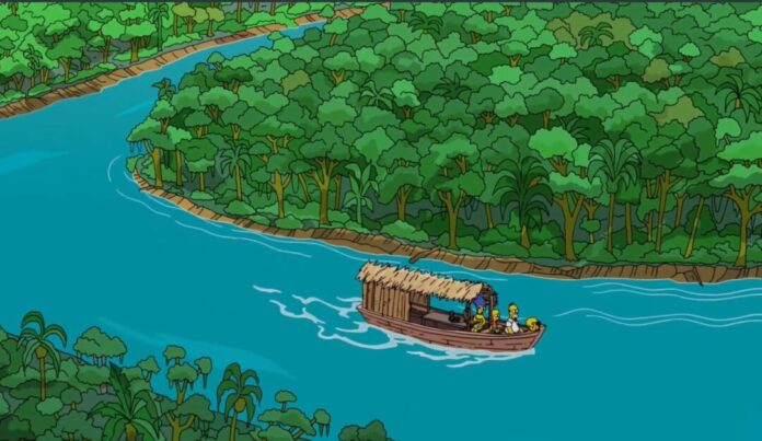 Você sabia que 'Os Simpsons' já estiveram na Amazônia?