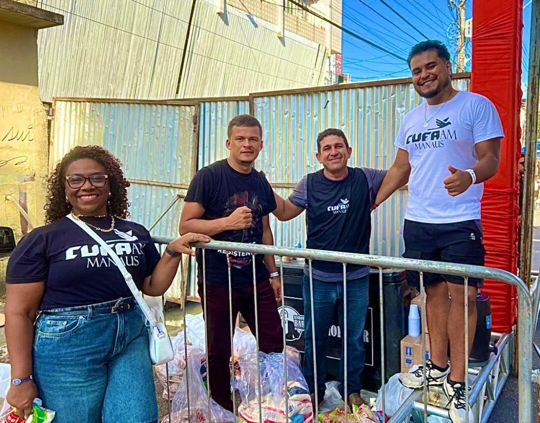 CUFA AM arrecada mais de 10 toneladas de alimentos durante Carnaval